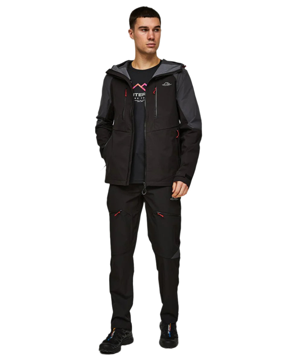 MONTERRAIN TIDE WOVEN TRACKSUIT - JET BLACK / ASPHALT
