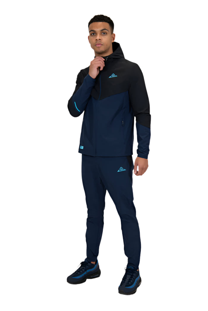 MONTIREX MTX TRAIL TRACKSUIT - Black/Midnight Blue