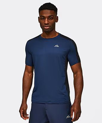 ALPYREX RIDGE 2.0 T SHIRT - DRESS BLUE / JET BLACK