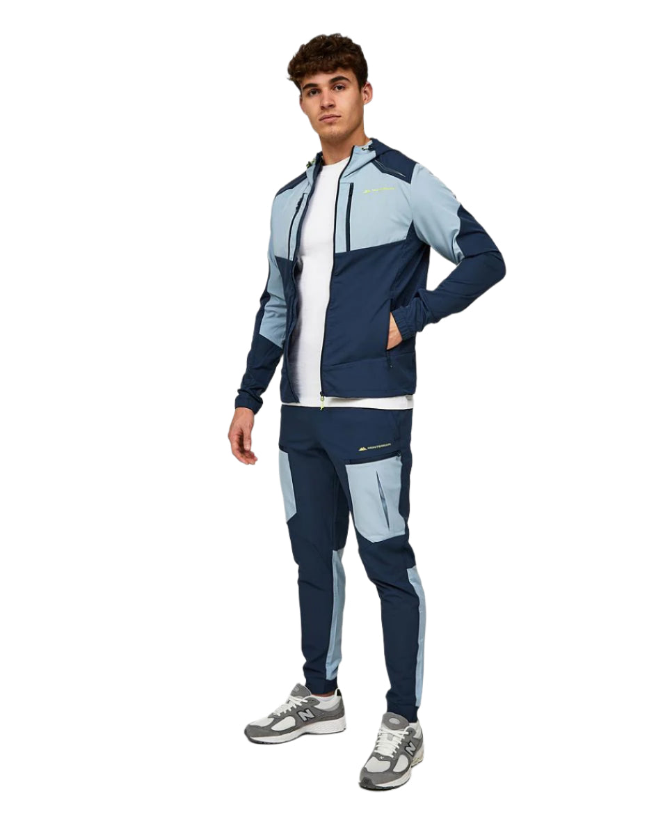 MONTERRAIN ORBIT WOVEN TRACKSUIT - SPELLBOUND / DUSTY BLUE / ACID LIME