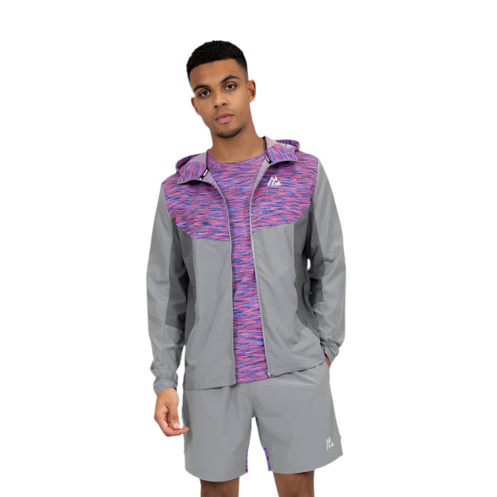MONTIREX Trail Windbreaker SET - Grey/Pink/Blue