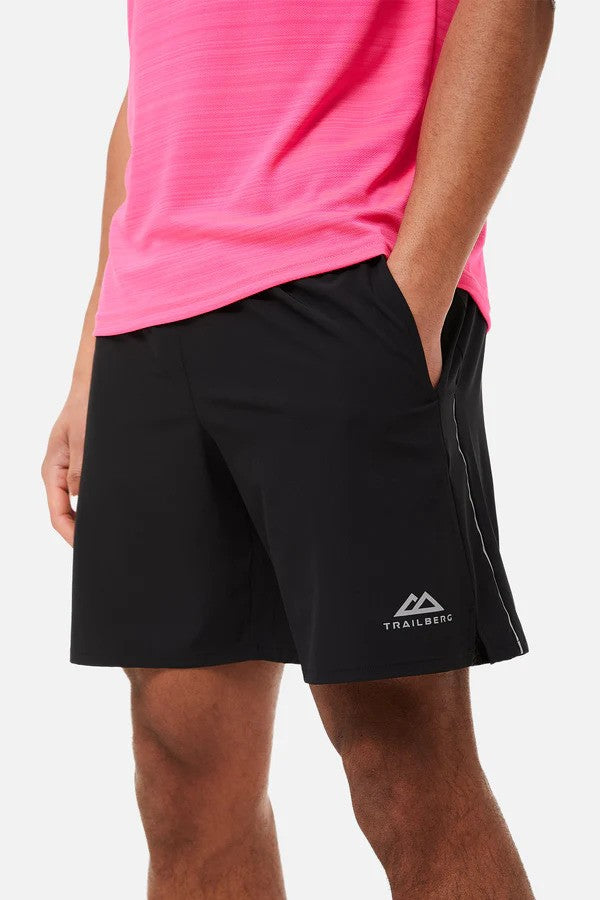 TRAILBERG ESSENTIAL SHORTS - BLACK
